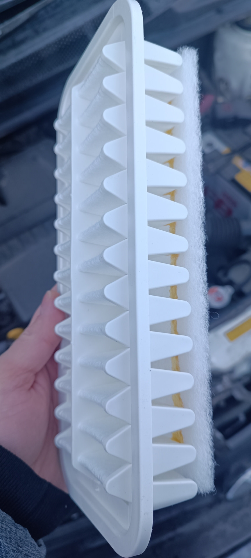 Воздушный фильтр и очиститель клапанов Liqui Moly. — Toyota Platz, 1 л ...