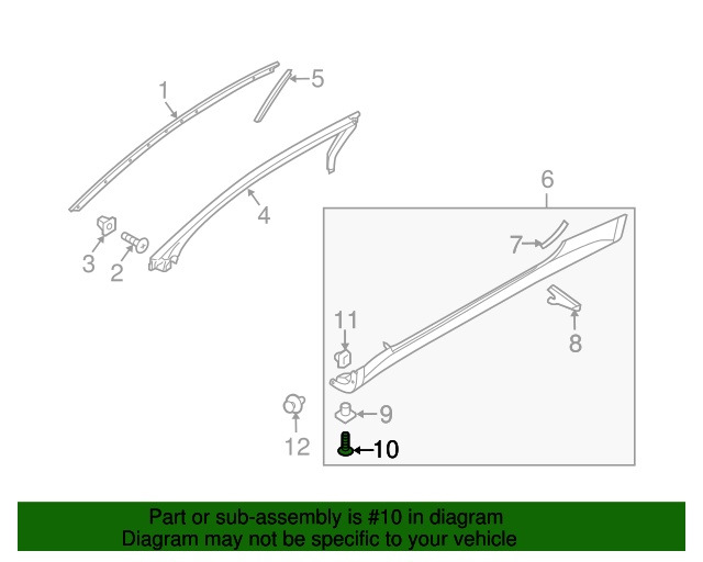 1249304167B ВИНТ-САМОРЕЗ D=8ММ KIA HYUNDAI | Запчасти на DRIVE2