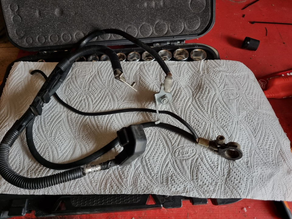 Замена проводов стартера — Subaru Forester (SH), 2,5 л, 2008 года ...