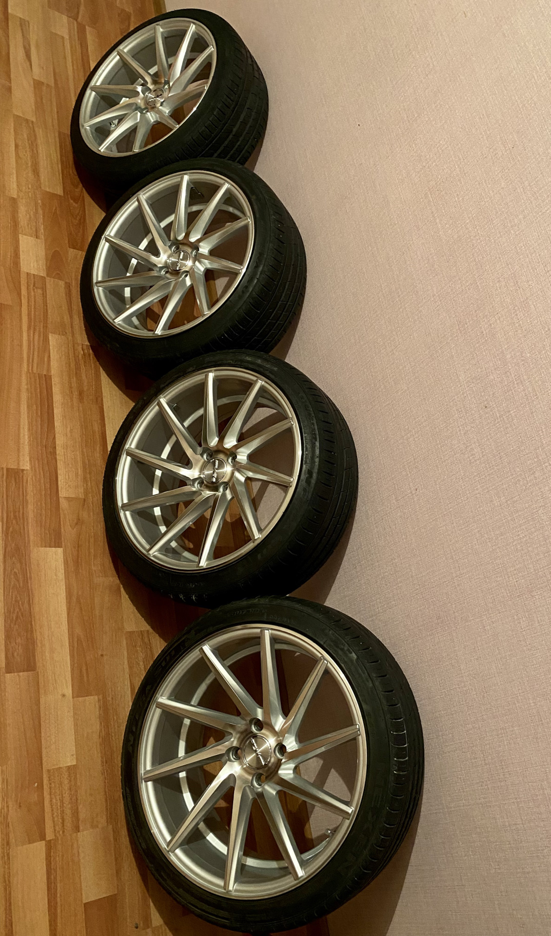 Диски R17 Воссены — Lada Гранта Лифтбек (2G), 1,6 л, 2018 года ...