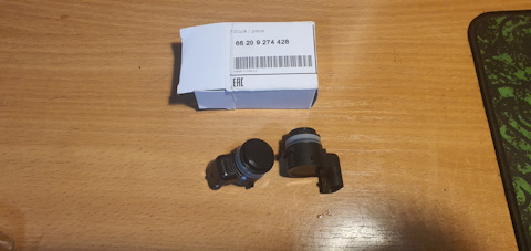 66209274428 Ультразвуковой преобразователь черн BMW | Запчасти на DRIVE2