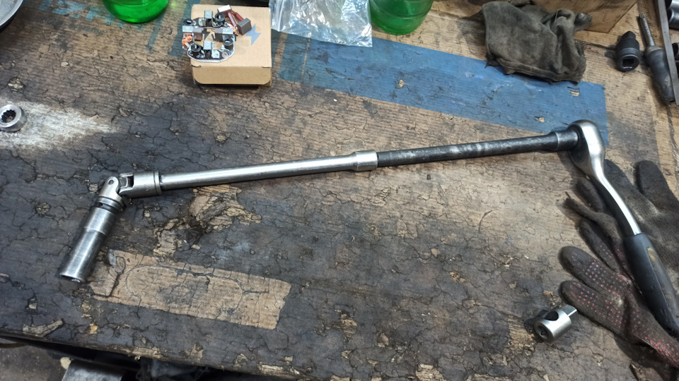 Ремонт стартера 1G FE Beams — Toyota Altezza, 2 л, 1999 года | своими ...