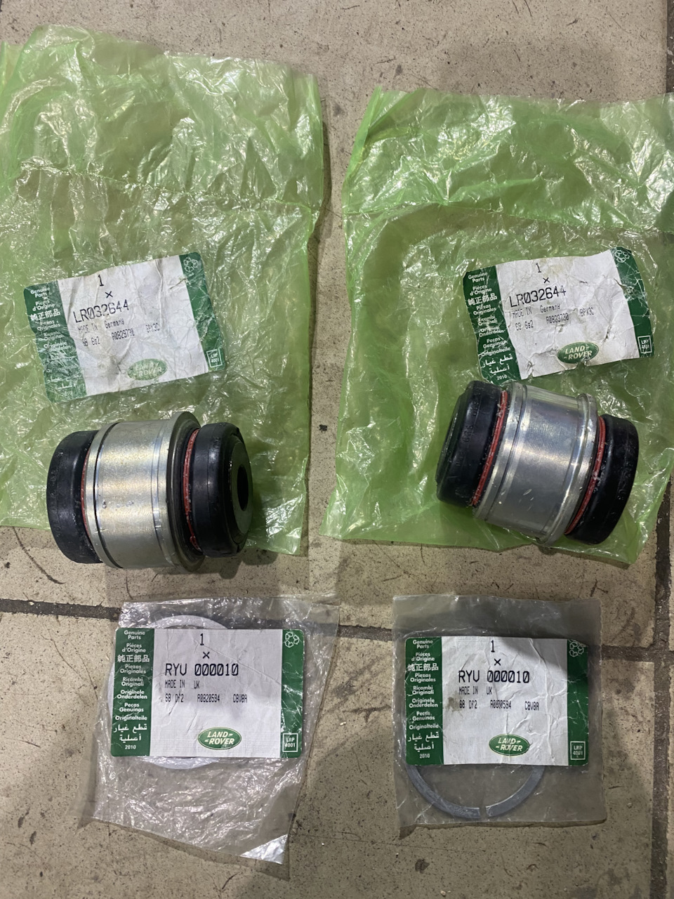 Традиционно задние плавающие с/б — Land Rover Range Rover (3G), 4,2 л ...