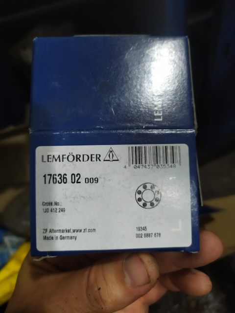 1763602 Подшипник опоры амортизатора LEMFORDER | Запчасти на DRIVE2
