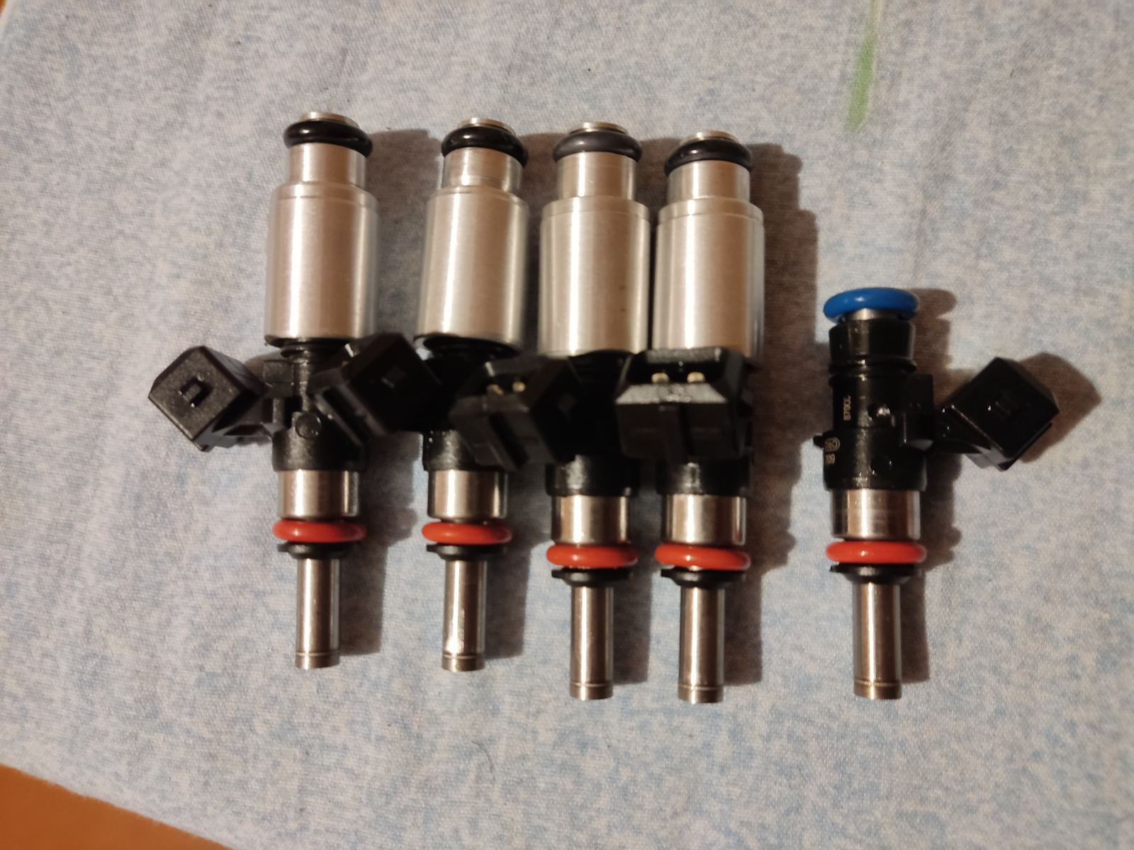 024 установка китайской копии форсунок boschmotorsport 0280158209 870сс ...