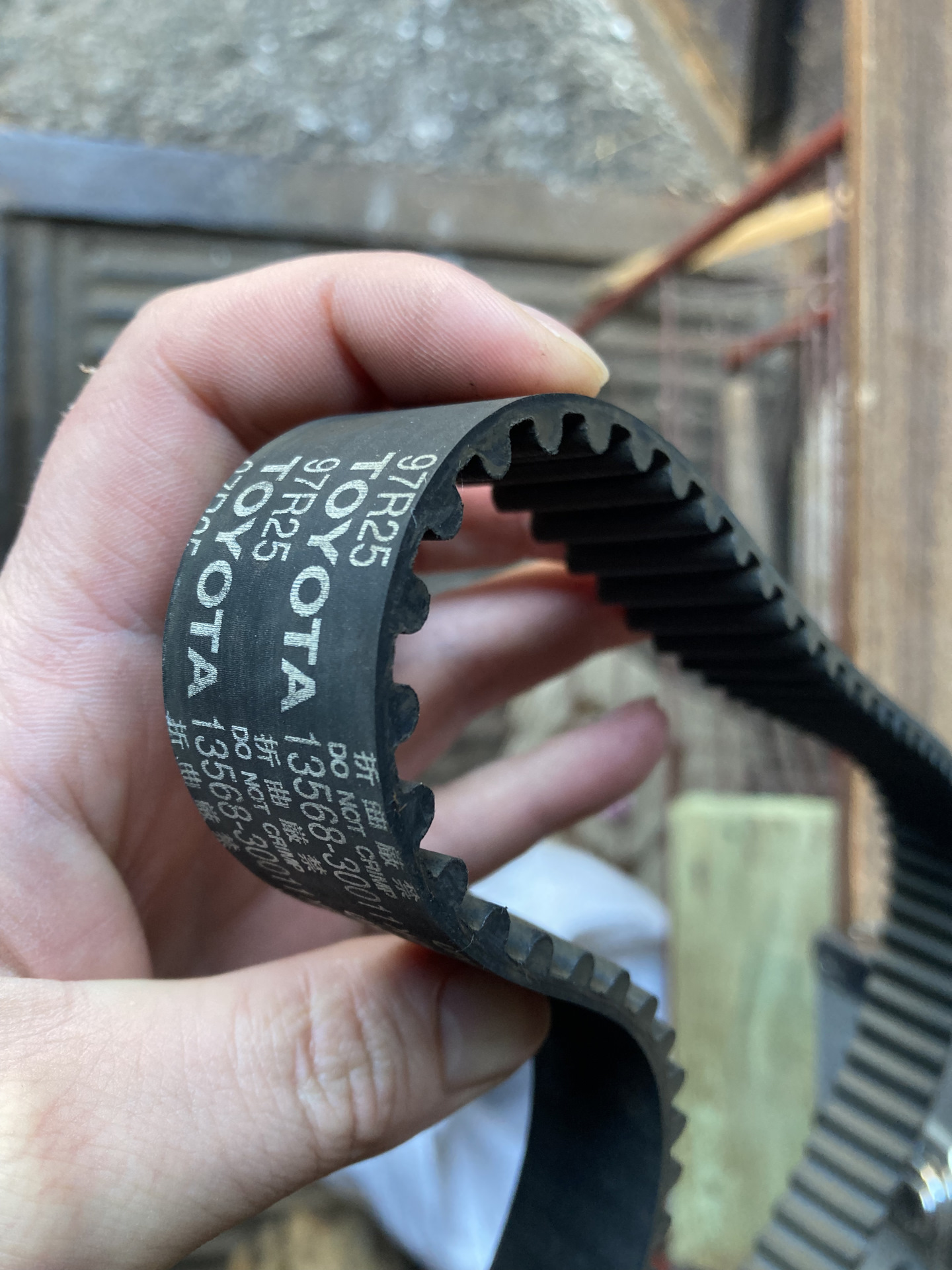 Замена ремня ГРМ — Toyota Land Cruiser Prado 150-series, 3 л, 2011 года ...