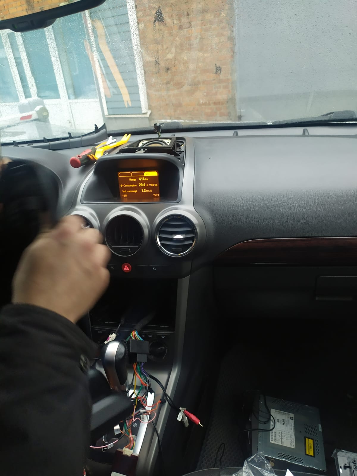 Магнитола опель антара с китайской ГУ — Opel Antara, 3,2 л, 2008 года ...
