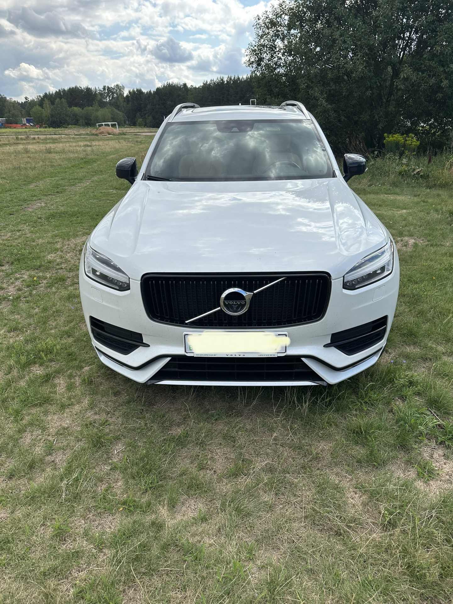 Установка обвеса R-design рестайлинг. — Volvo XC90 (2G), 2 л, 2018 года ...