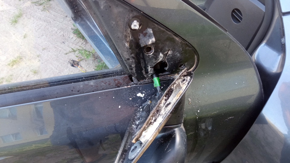 (4/5) 2. Зеркала от Приора 2 SE — Skoda Octavia A5 Mk2, 1,6 л, 2008 ...