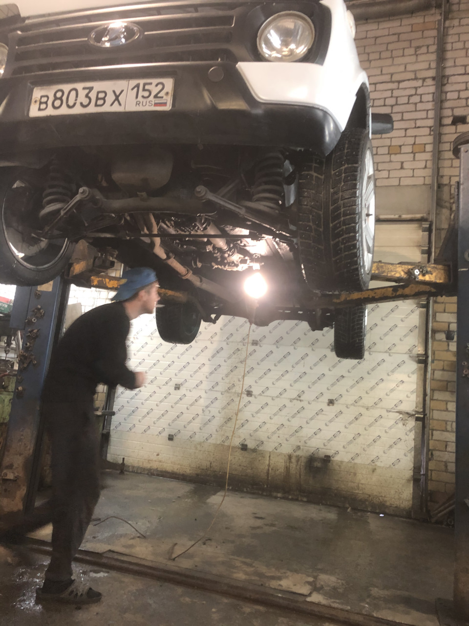 Поиски гула и вибрации — Lada 4x4 3d 1 7 л 2001 года визит на