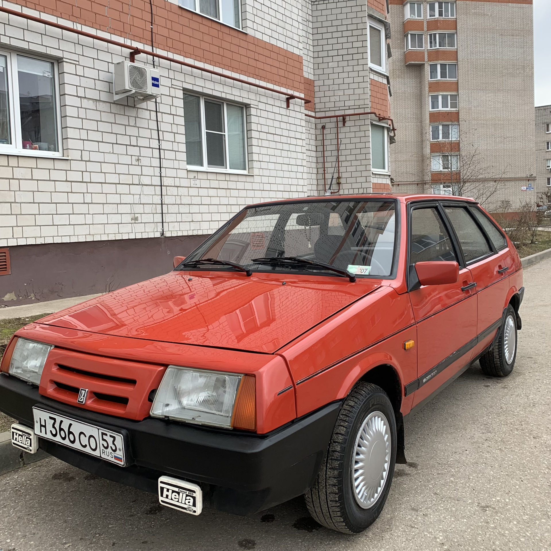 Открыл сезон) — Lada 21091, 1,1 л, 1993 года | просто так | DRIVE2