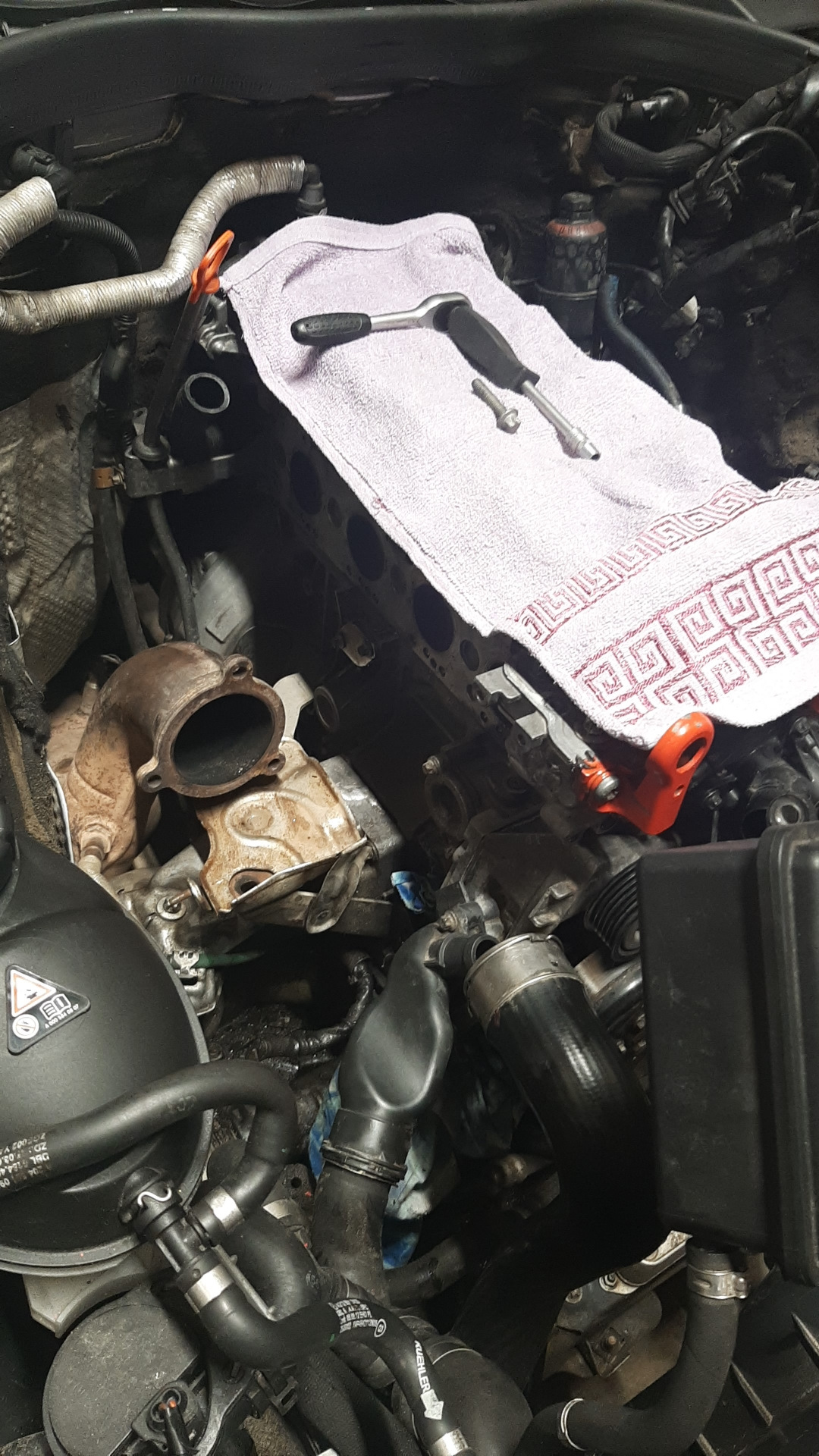 Закончилась ревизия — Mercedes-Benz E-class (W212), 1,8 л, 2011 года ...