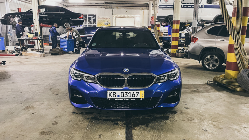 Решетка от M340 — BMW 3 series Touring (G21), 2 л, 2020 года | стайлинг ...