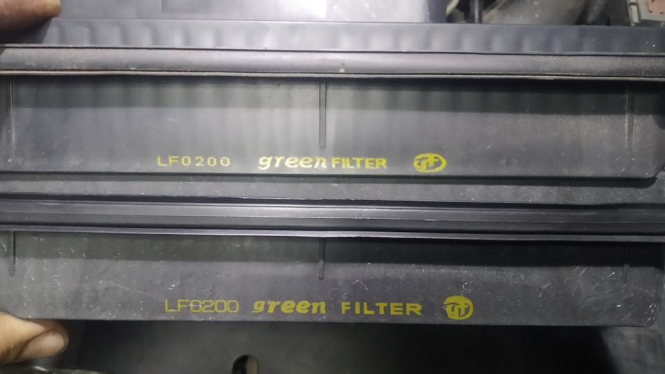 LF0200 Фильтр воздушный Green Filter | Запчасти на DRIVE2