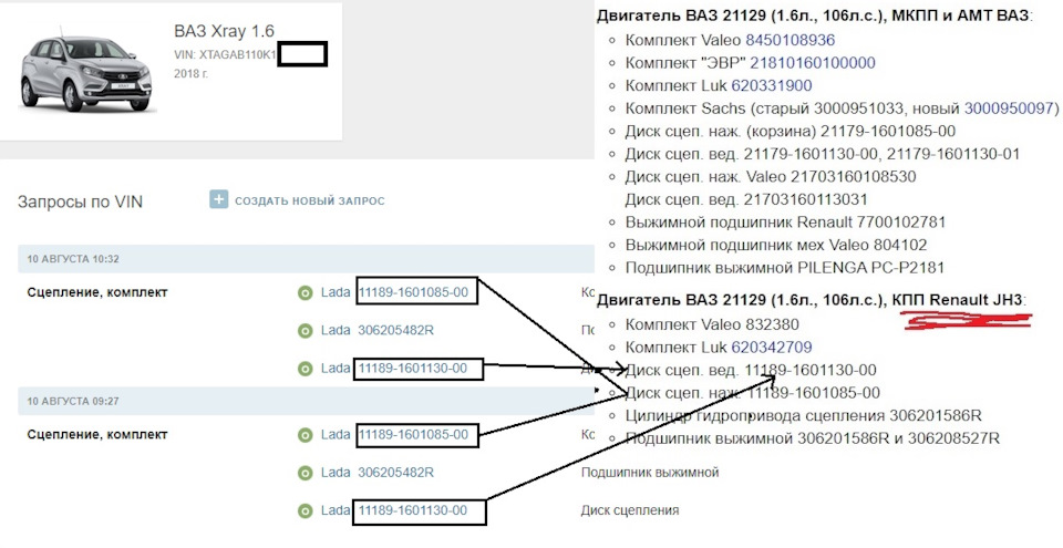 306205482R Подшипник выжимной гидравлический RENAULT | Запчасти на DRIVE2