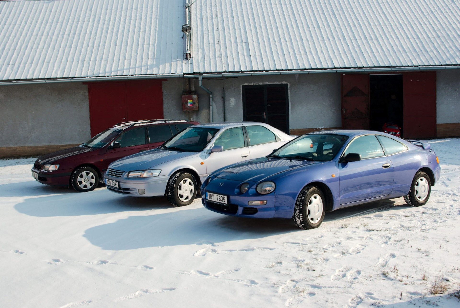 Двуфотопост! — Toyota Camry (XV20), 2,2 л, 1997 года | фотография | DRIVE2