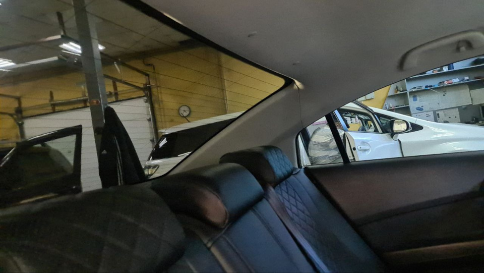 Тонировка задних стекл — Mazda 6 (2G) GH, 2 л, 2010 года | другое | DRIVE2