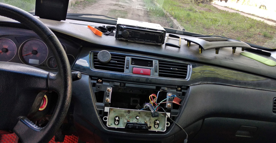 23-06 Трос печки — Mitsubishi Lancer IX, 1,6 л, 2004 года | своими ...
