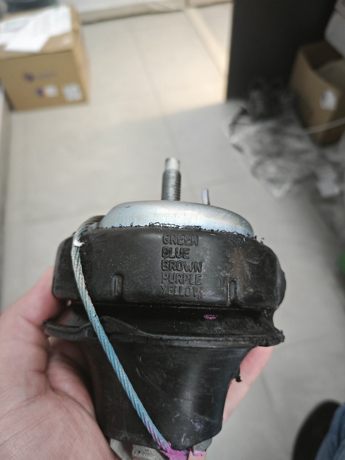 Подушки двигателя 30778953 — Volvo S80 (2G), 4,4 л, 2007 года ...