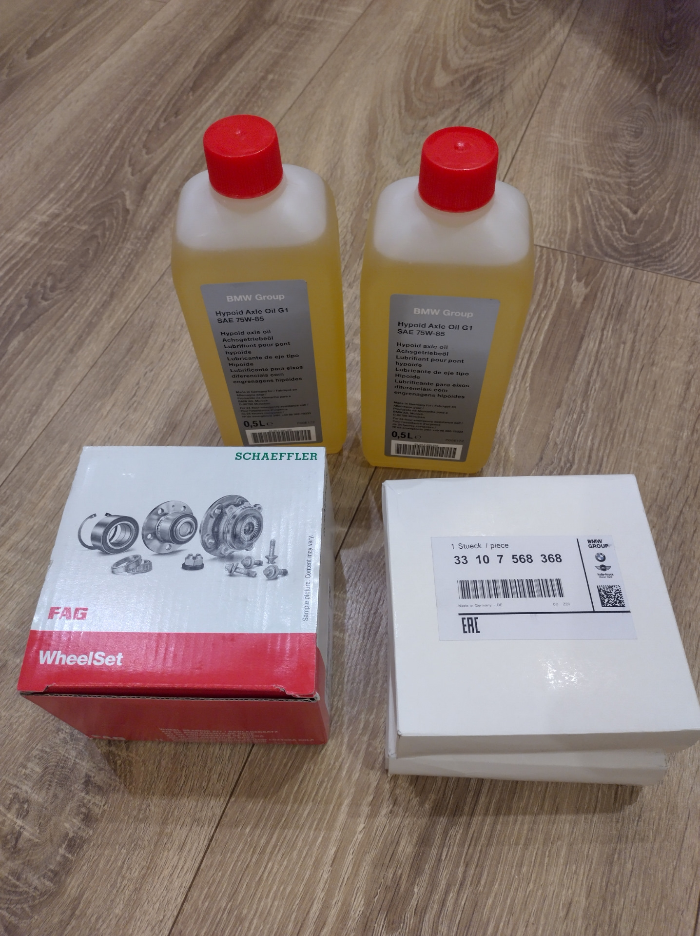 Замена сальников и подшипника — BMW 5 series Gran Turismo (F07), 3 л ...