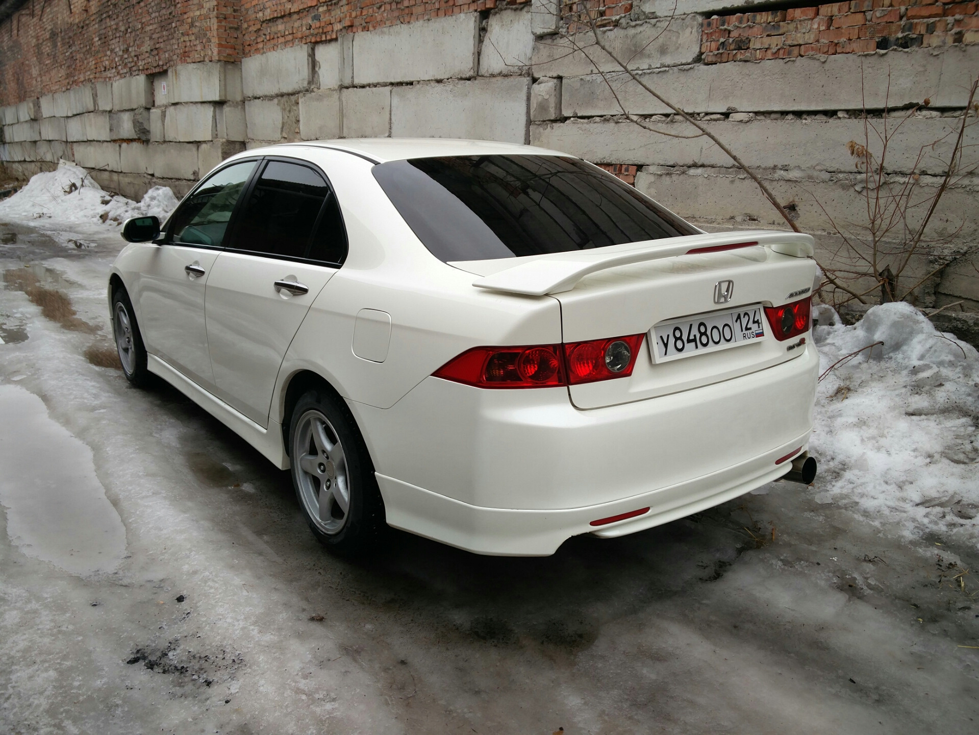 Теперь аквариум) — Honda Accord Euro R (CL7), 2 л, 2002 года | фотография | DRIVE2