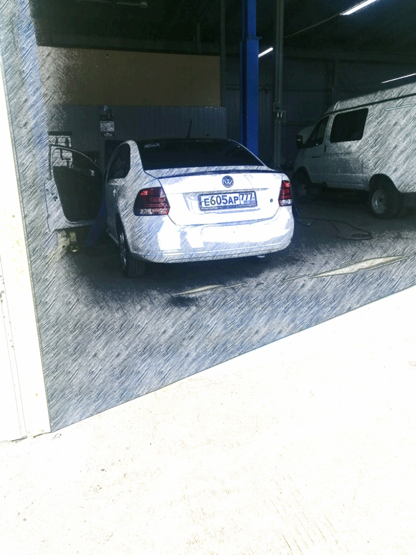 Задние колодки — Volkswagen Polo Sedan, 1,6 л., 2013 года | расходники ...