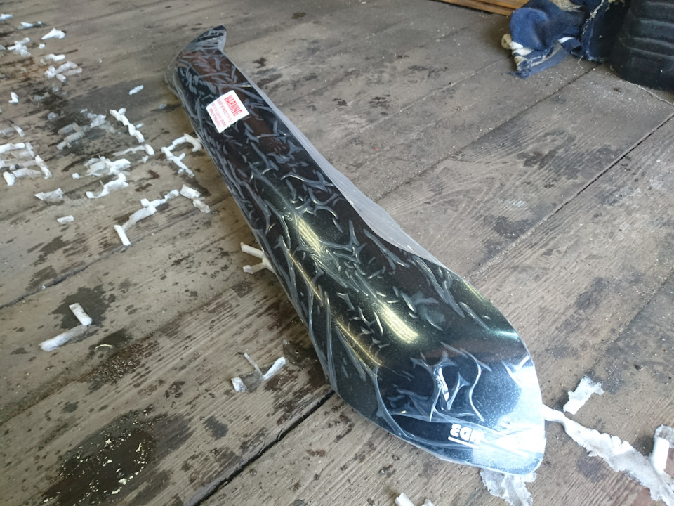 Дефлектор капота — Mitsubishi ASX, 1,6 л, 2012 года | наблюдение | DRIVE2