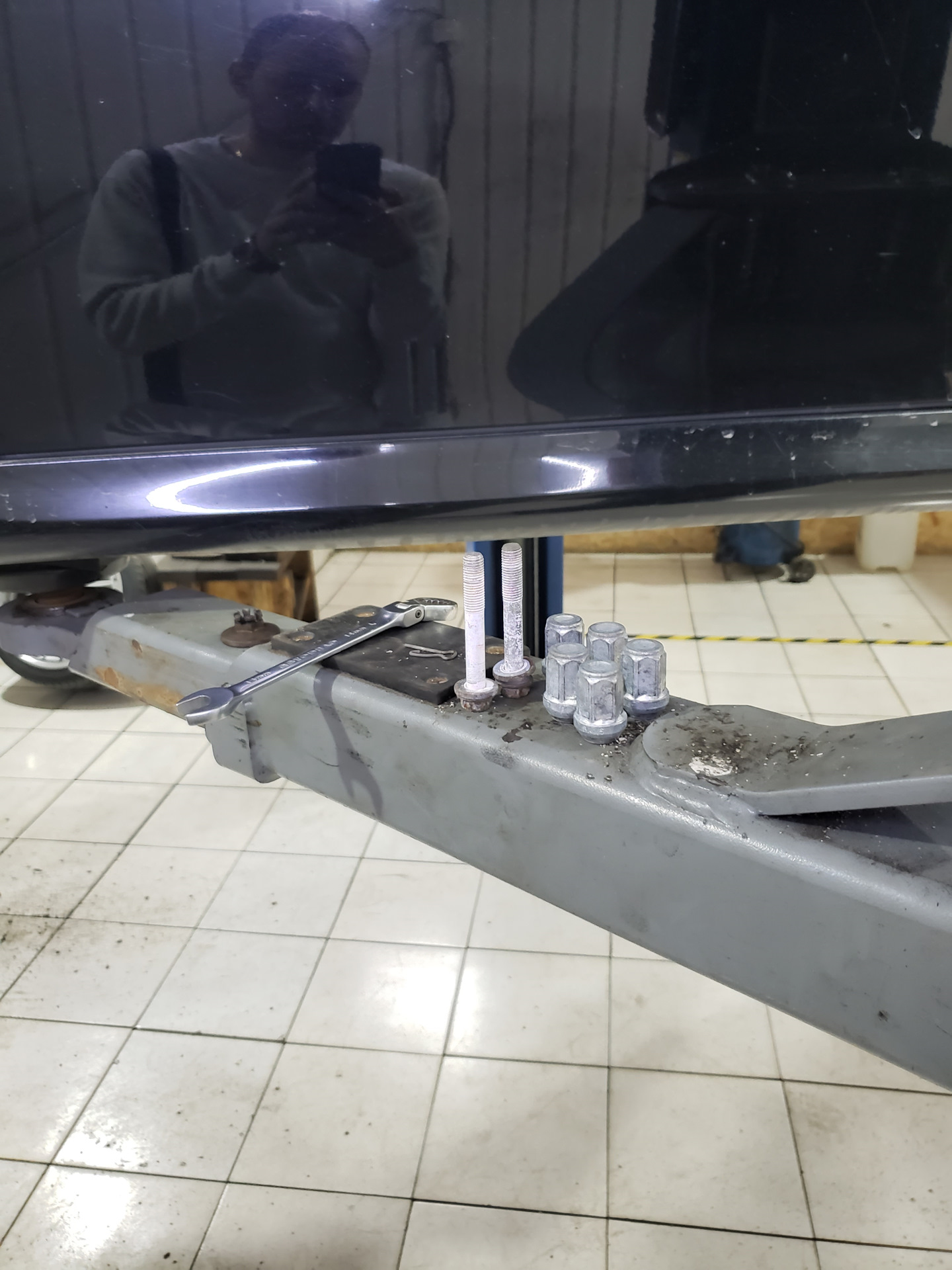 Ремонт передней подвески и сезонный шиномонтаж — Lexus IS II, 2,5 л ...