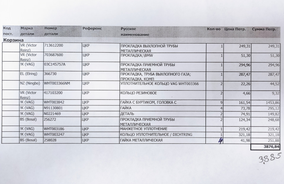 WHT003247 Кольцо уплотнительное (254) VAG | Запчасти на DRIVE2