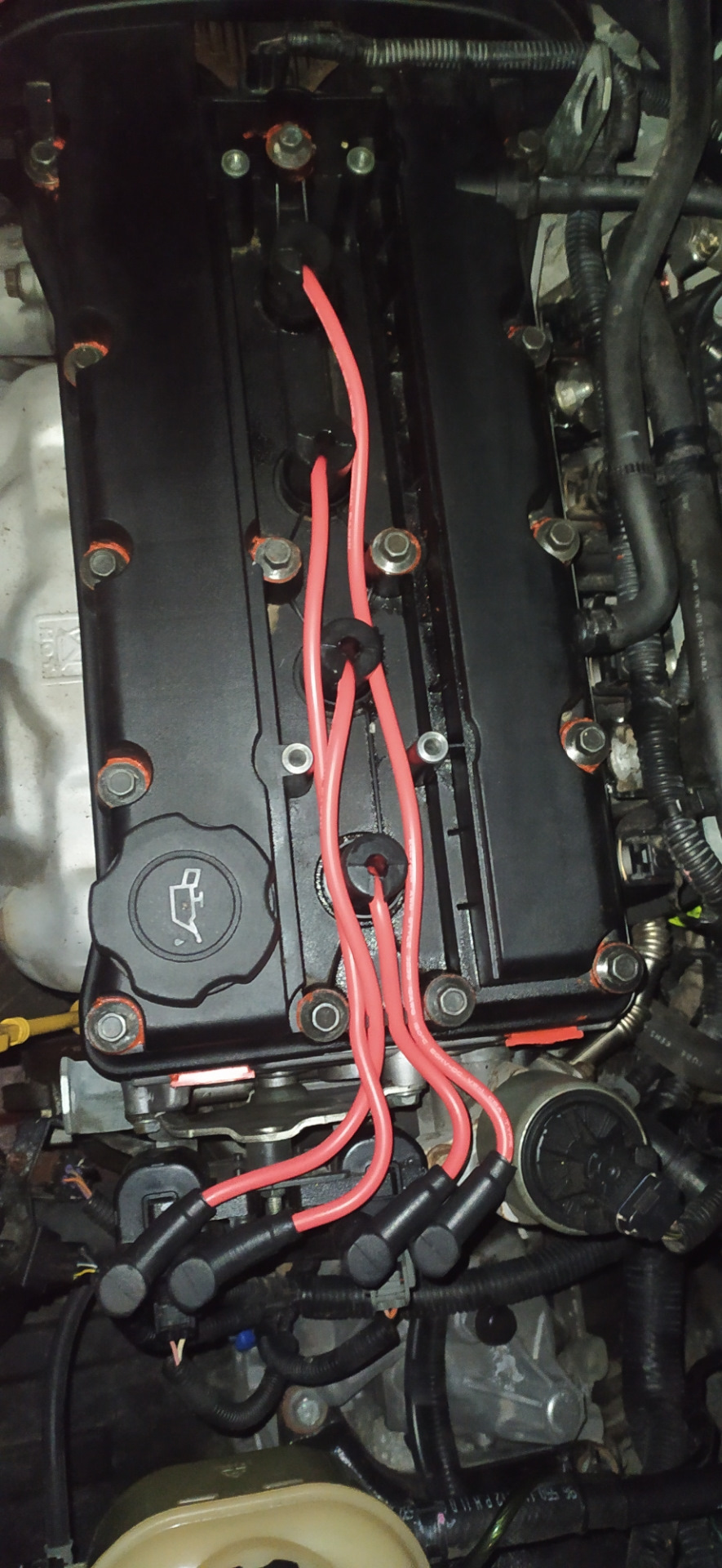 ВВ провода нулевого сопротивления — Chevrolet Lacetti 5D, 1,4 л, 2011 ...