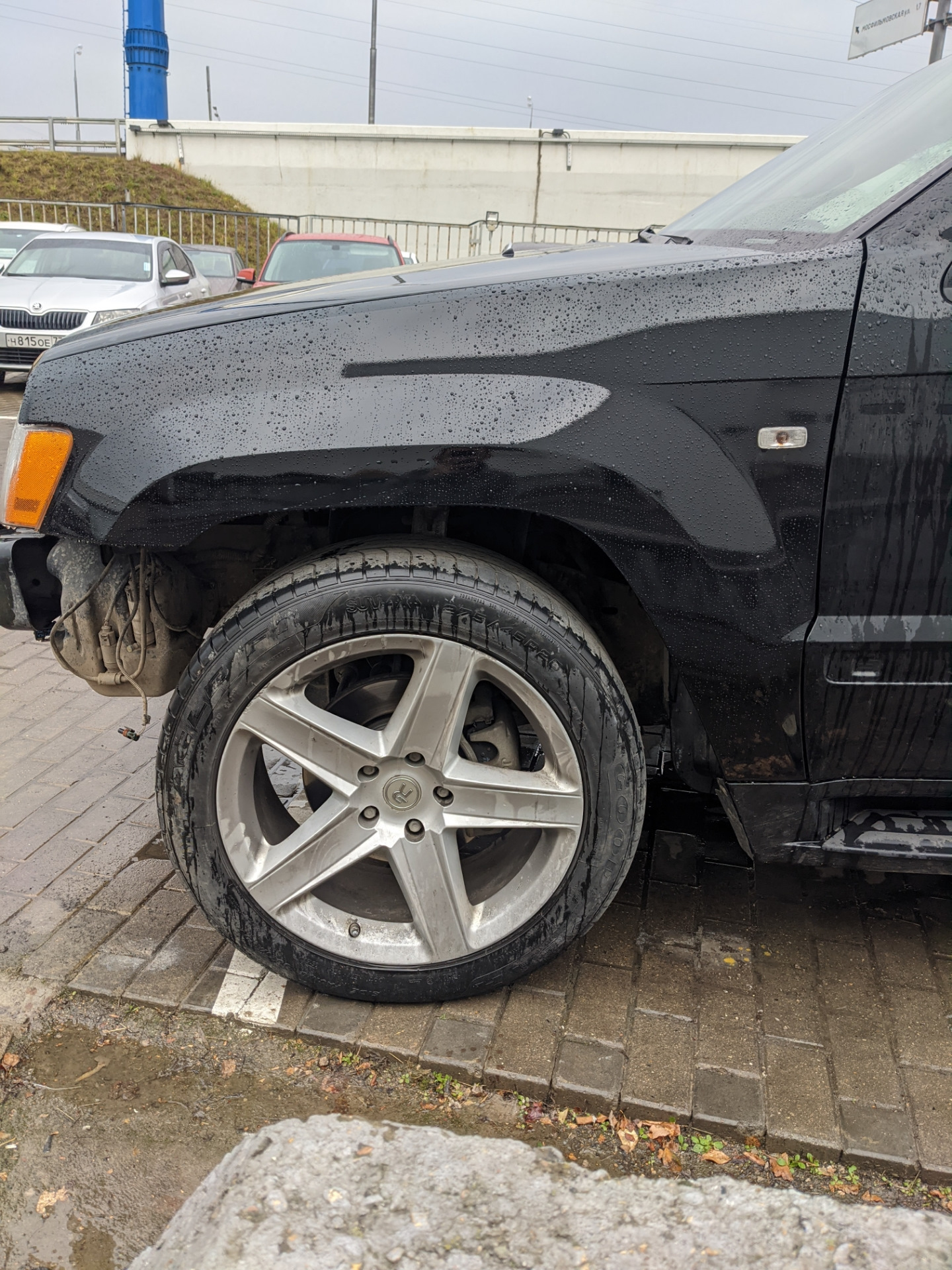 Замена передних крыльев — Jeep Grand Cherokee (WK), 5,7 л, 2008 года ...