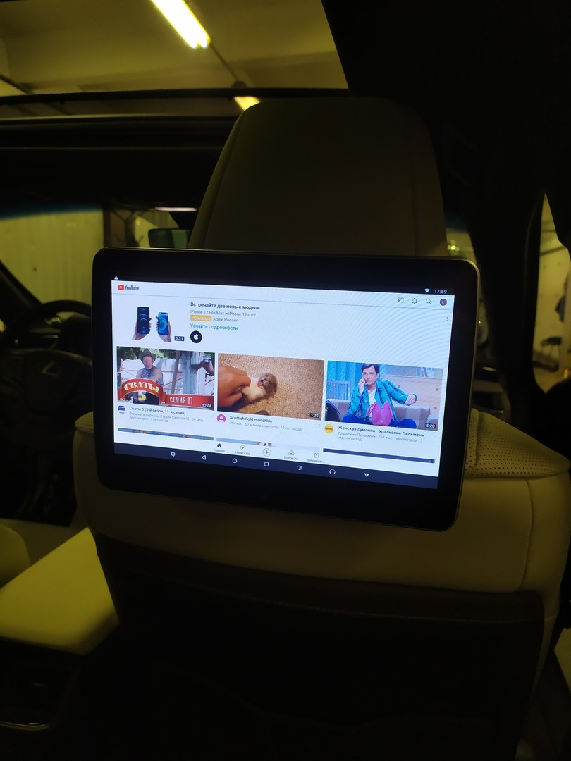 Мониторы для пассажиров заднегоряда. — Автоман на DRIVE2