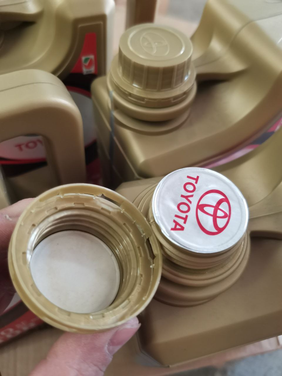 #91 ХОТИТЕ? (много фото) оригинальное масло Toyota/Lexus/Mobil (0w-20 ...