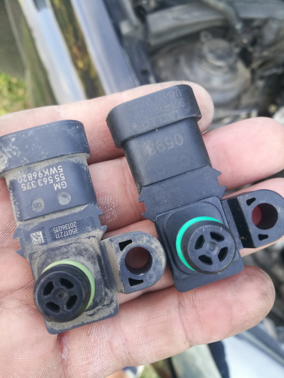 55563375 ДАТЧИК ДАВЛЕНИЯ ВОЗДУХА ВО ВПУСКНОМ КОЛЛЕКТОРЕ ДВИГАТЕЛЯ GM ...