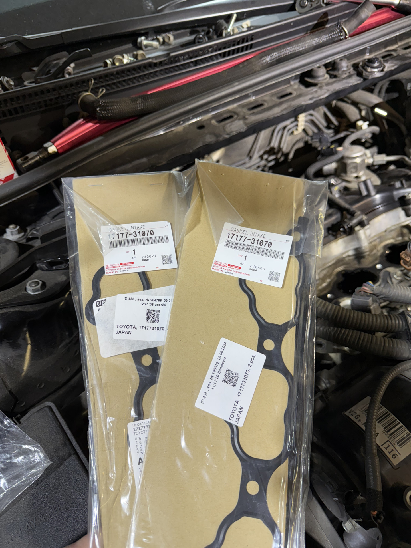 МЕГА Т.О. ч1 — Toyota Camry (XV70), 3,5 л, 2019 года | плановое ТО | DRIVE2