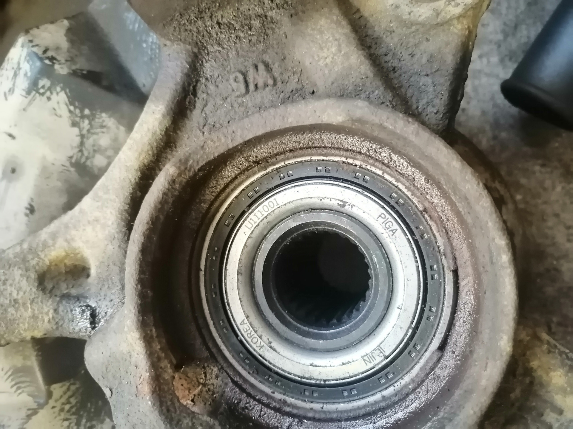 Замена переднего правого ступичного подшипника. — KIA Rio (3G), 1,6 л ...