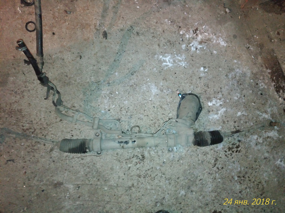 0K30B32110A РУЛЕВАЯ РЕЙКА В СБОРЕ, МЕТАЛЛ KIA HYUNDAI | Запчасти на DRIVE2