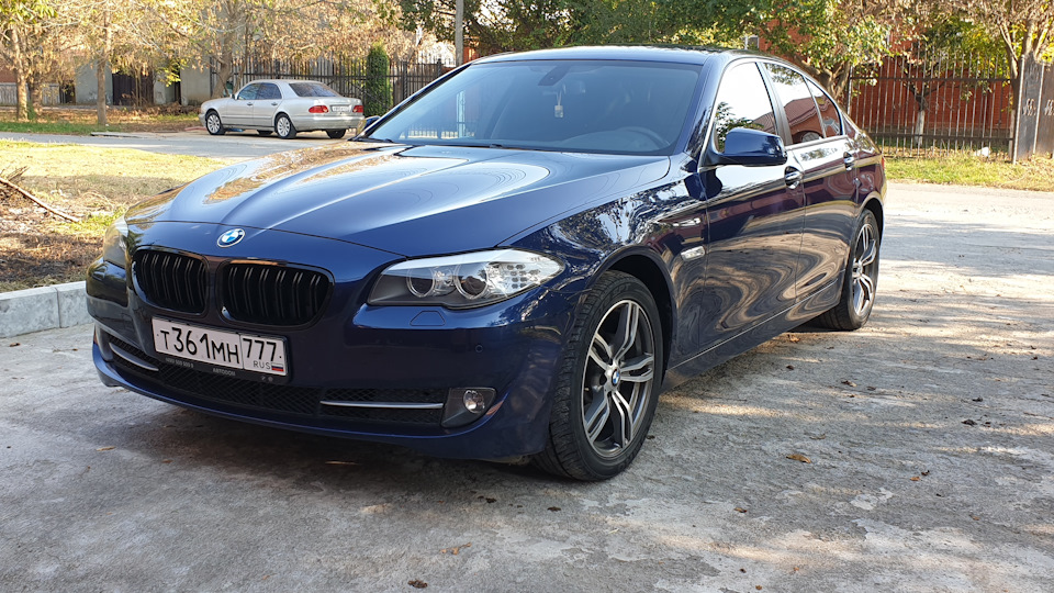 Погружение в Глубокое Синее Море (DEEP SEA BLUE) — BMW 5 series (F10 ...