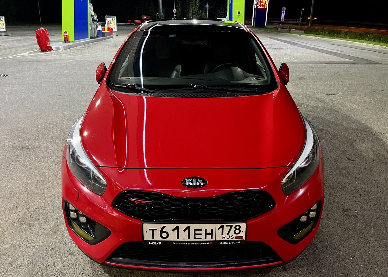 29. Пока, дружок! — KIA Ceed GT, 1,6 л, 2014 года | просто так | DRIVE2
