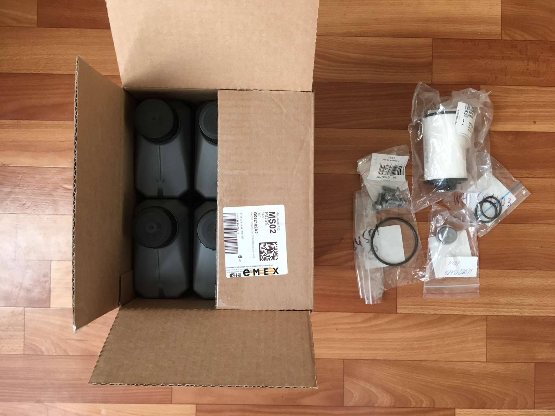 Подготовка к замене масла в DSG. — Volkswagen Golf GTI Mk6, 2 л, 2009 ...