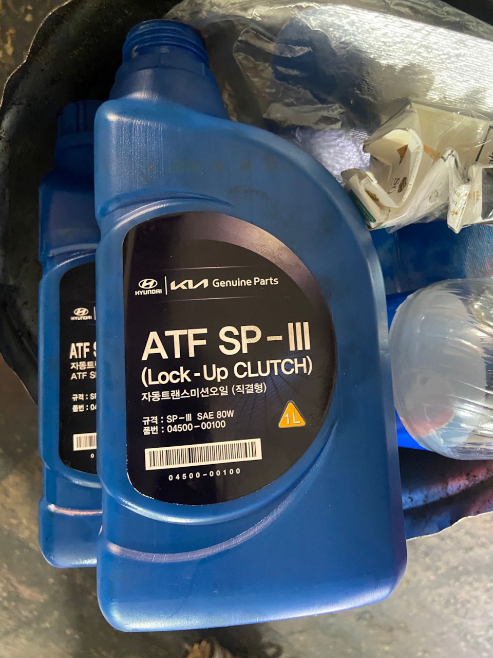 0450000100 МАСЛО ТРАНСМИССИОННОЕ МИНЕРАЛЬНОЕ, МАРКИ "ATF SP III" KIA ...