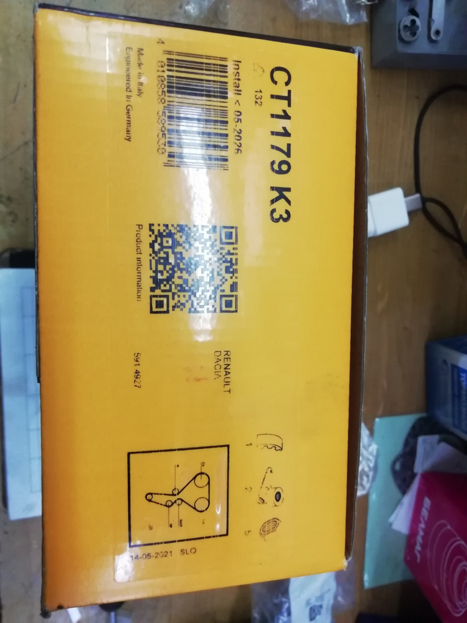 CT1179K3 Ремкомплект ГРМ!\ Renault Laguna/Megan CONTITECH | Запчасти на DRIVE2