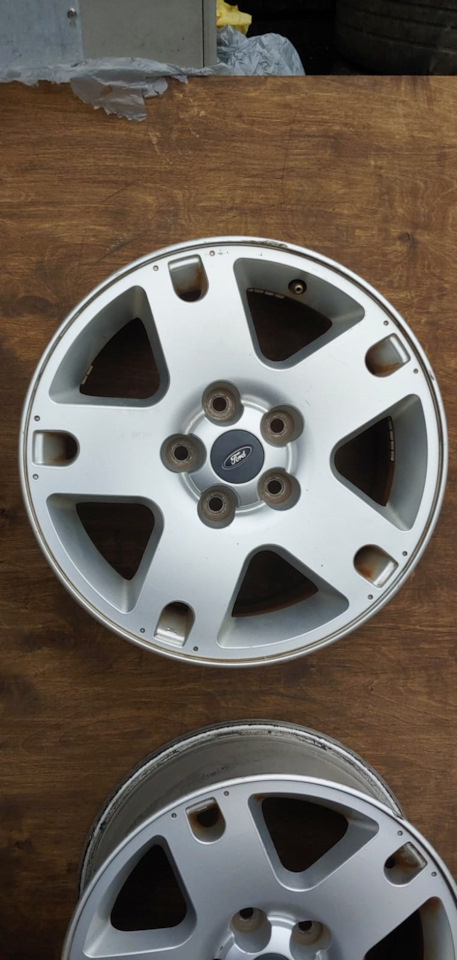 Литые диски Ford 7Jx16 ET45 5x114,3 на Mazda Bongo Friendee, Ford ...