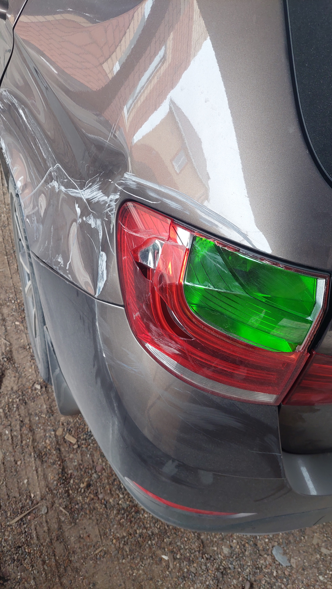 Сбитый летчик))) — BMW X1 (E84), 2 л, 2014 года | ДТП | DRIVE2