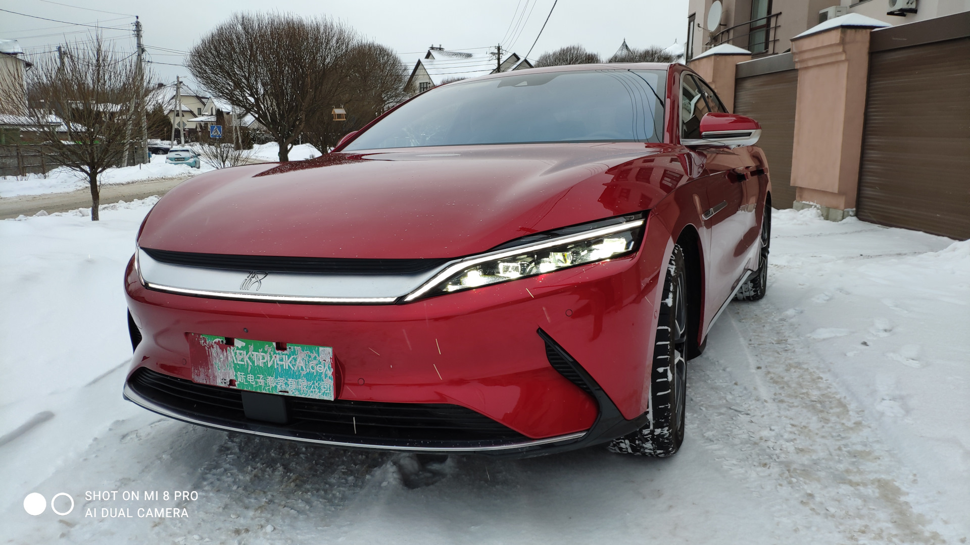 BYD HAN Red Dragon II получен! — BYD Han, 2022 года | покупка машины ...