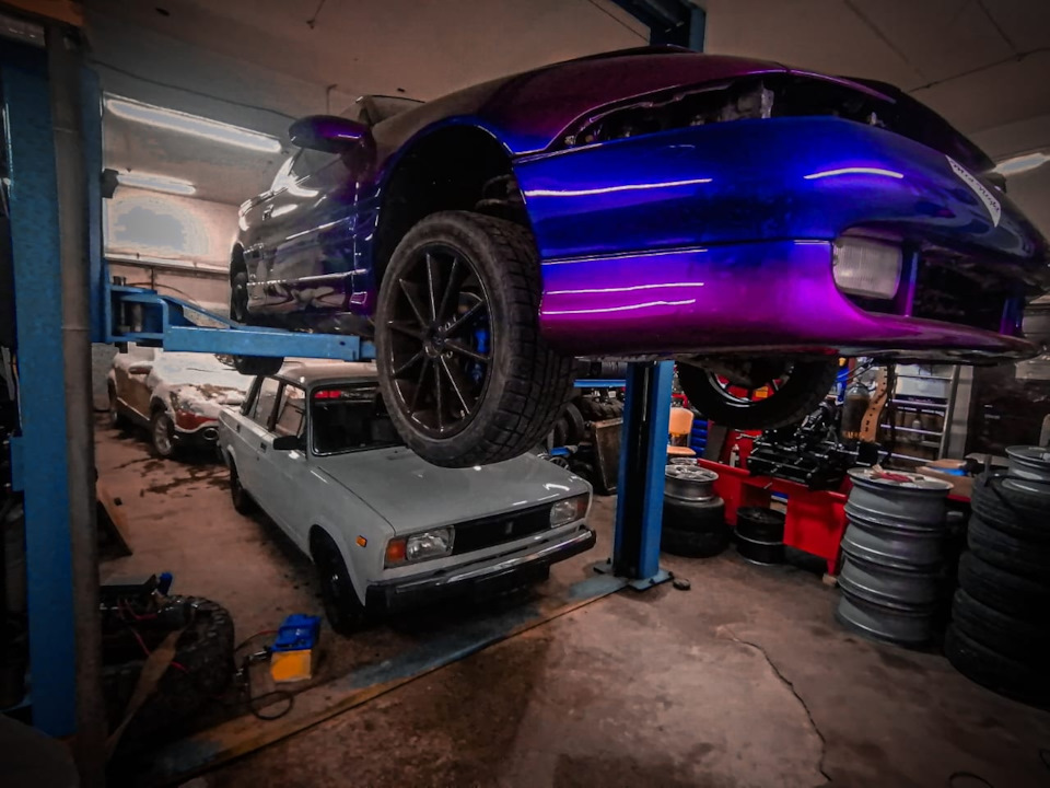 Немного фото процесса сборки. — Chrysler Eagle Talon (1G), 2 л, 1991 ...