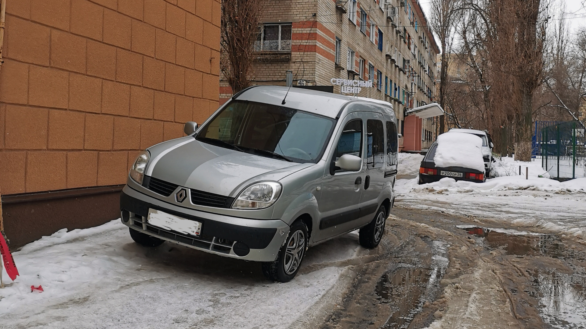 Renault Kangoo (1G) 1.4 бензиновый 2008 | Cartoon на DRIVE2