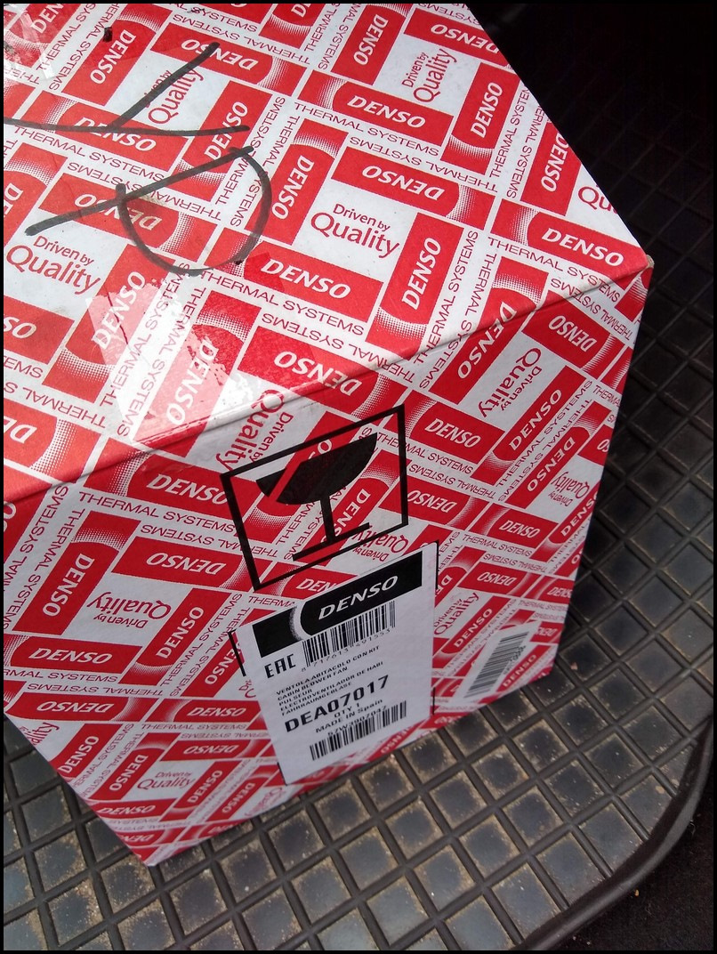 DEA07017 Вентилятор салона DENSO | Запчасти на DRIVE2