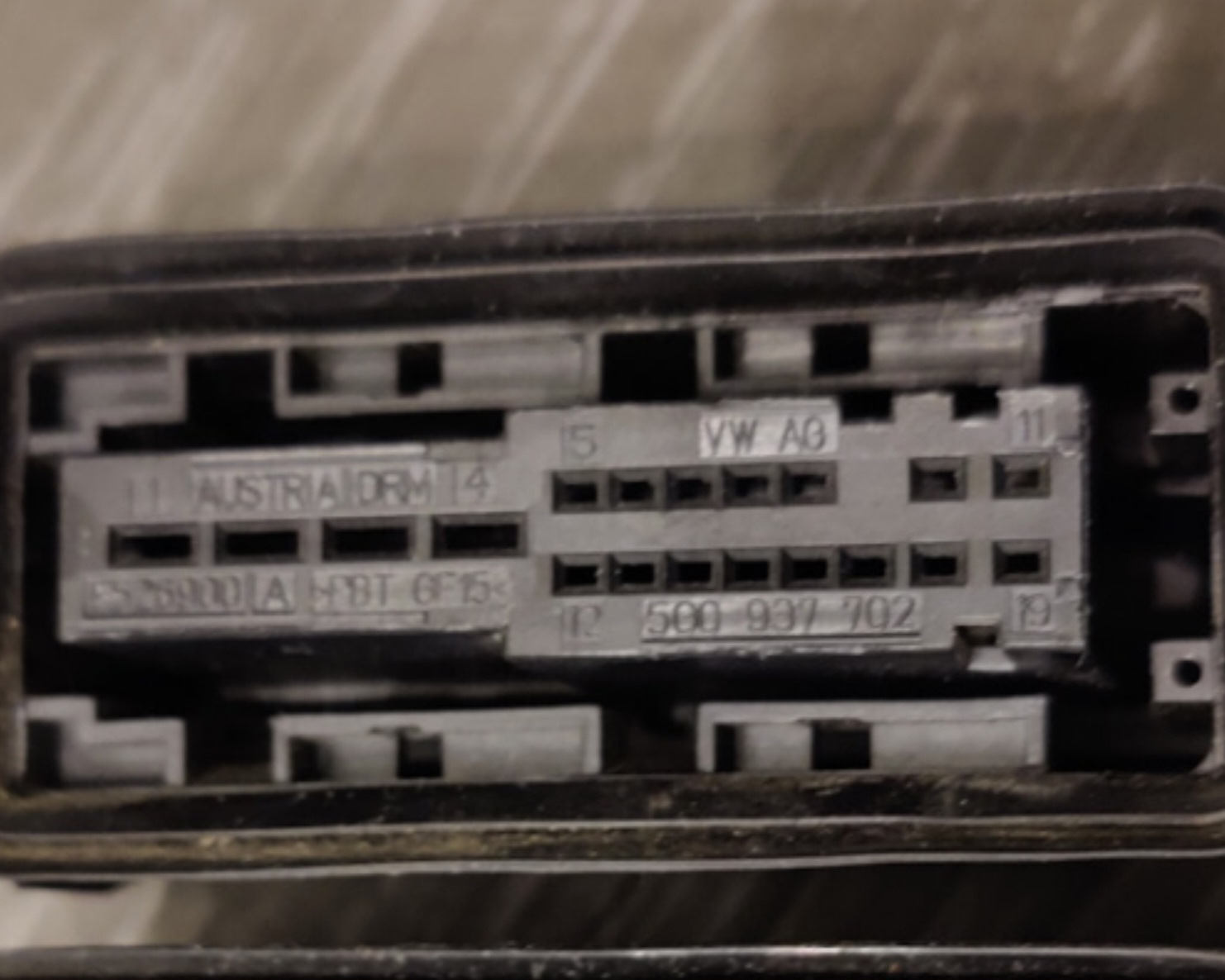 Golf 7 какие пины используются в дверных проёмах . — Volkswagen Golf ...