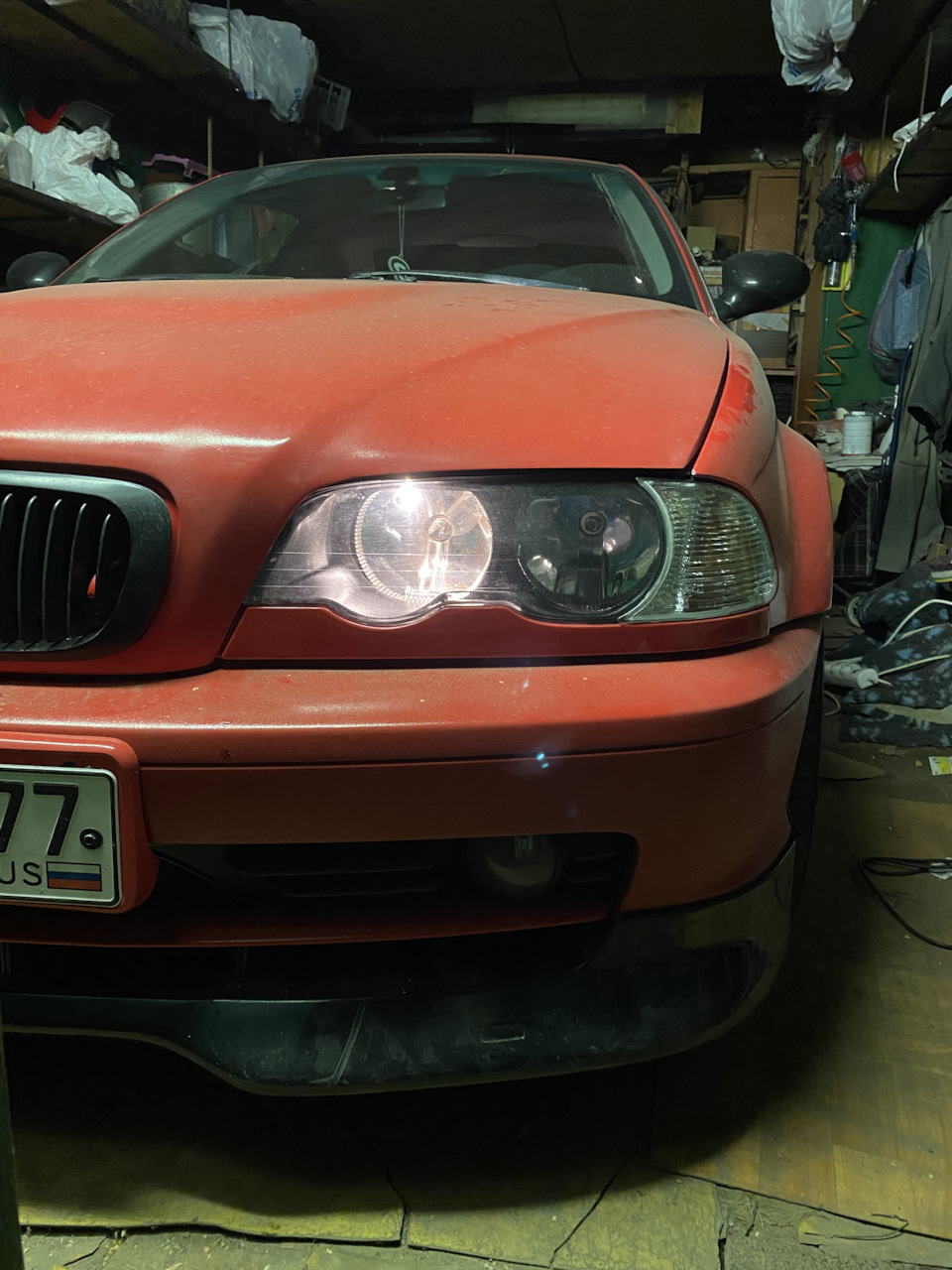 Восстановление габаритов — BMW 3 series Coupe (E46), 2,8 л, 2000 года ...